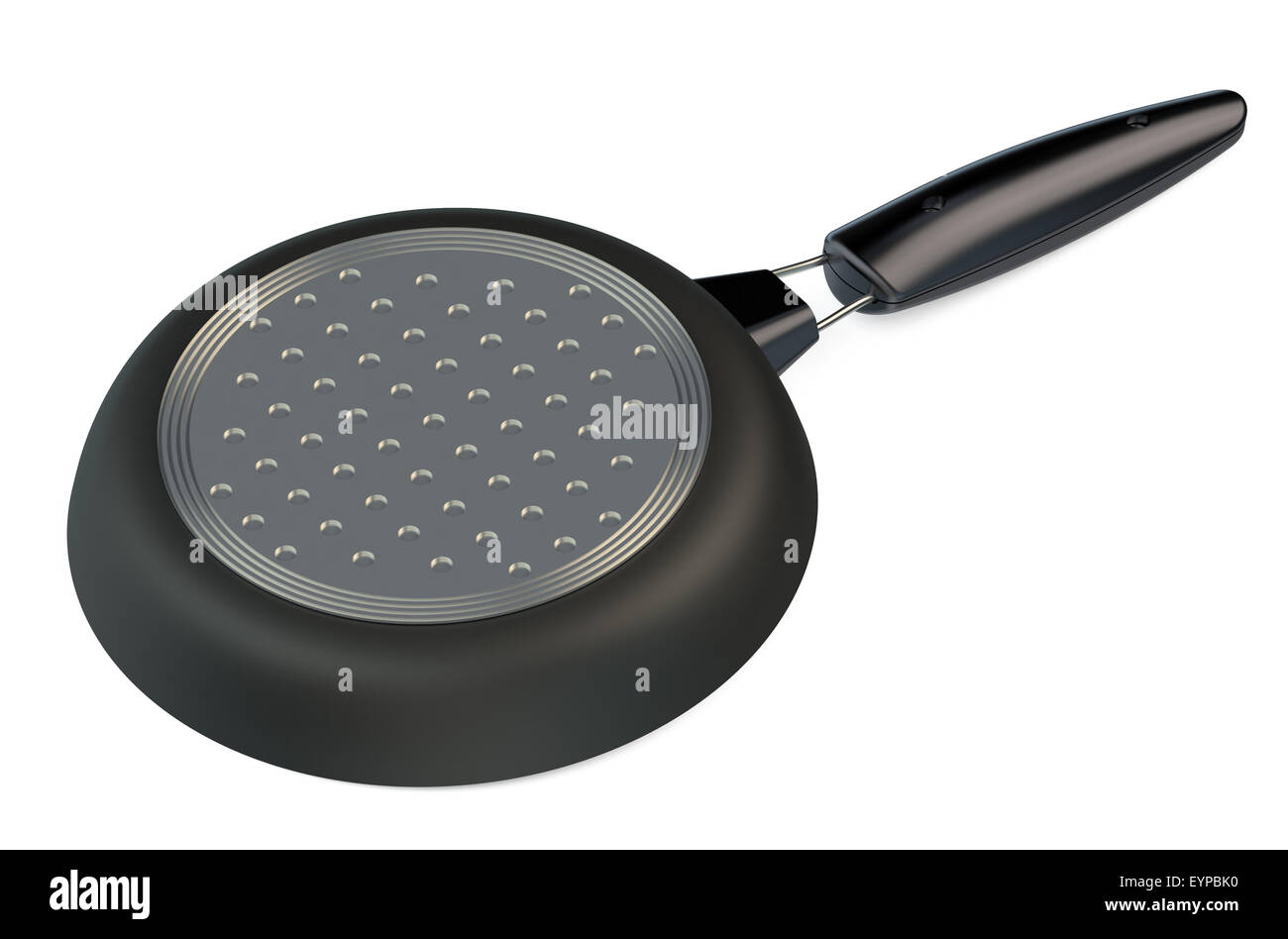 Pan bottom view isolated on white background Stock Photo - Alamy