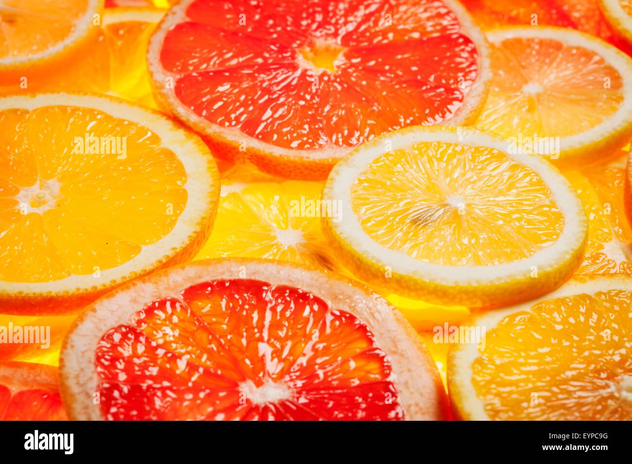 Backlit citrus fruit hi-res stock photography and images - Alamy