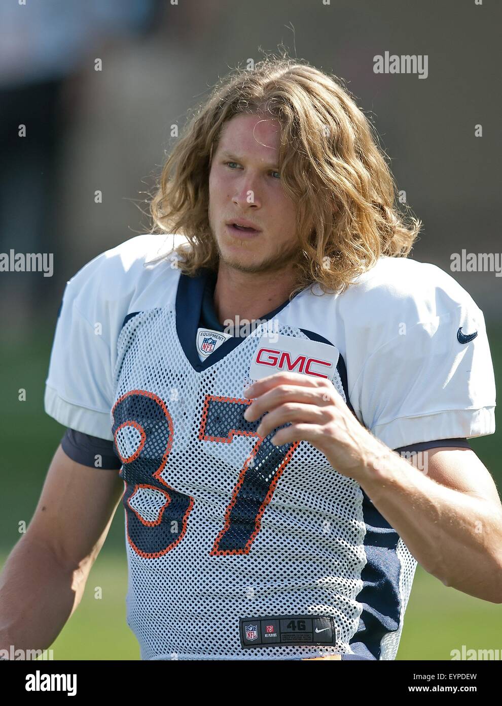 Englewood, Colorado, USA. 2nd Aug, 2015. Broncos WR JORDAN TAYLOR ...