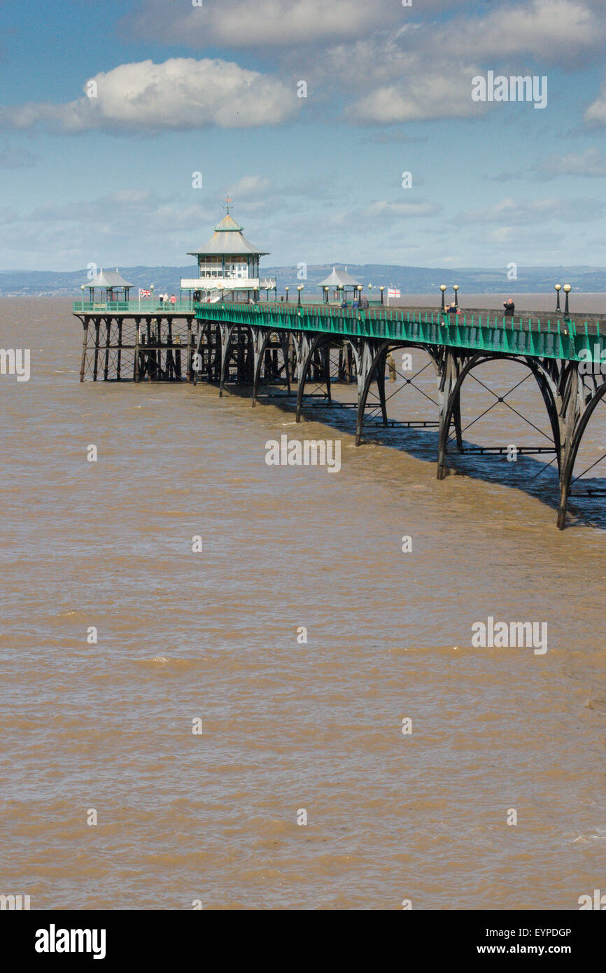 Clevedon pier, Clevedon, Somerset, UK Stock Photo - Alamy