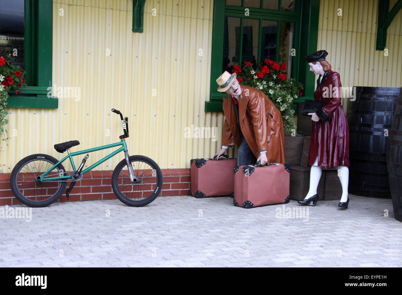 Model village in historic hi-res stock photography and images - Alamy