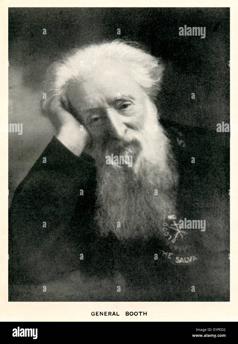General William Booth, 1908 portrait of the founder of the Salvation ...