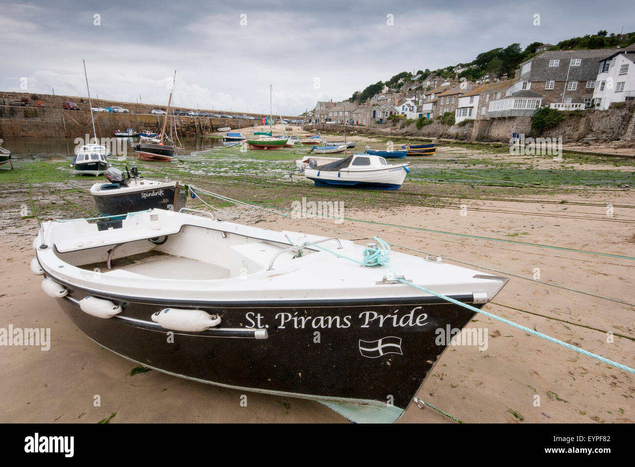 Mousehole harbour, Cornwall, UK Stock Photo - Alamy