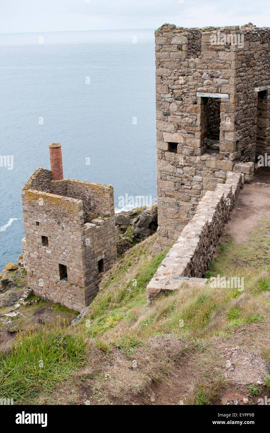 Botallack tin mine, Cornwall, UK Stock Photo - Alamy