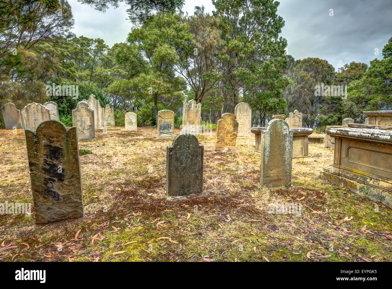Old Historic Cemetery Stock Photo - Alamy