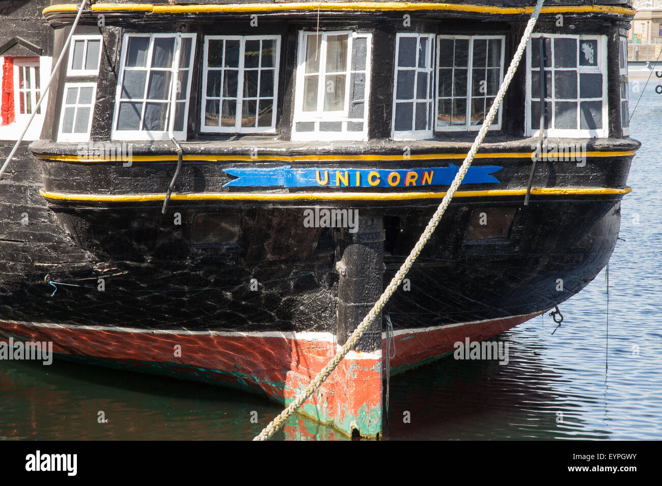 HMS Unicorn, Dundee, Scotland Stock Photo - Alamy