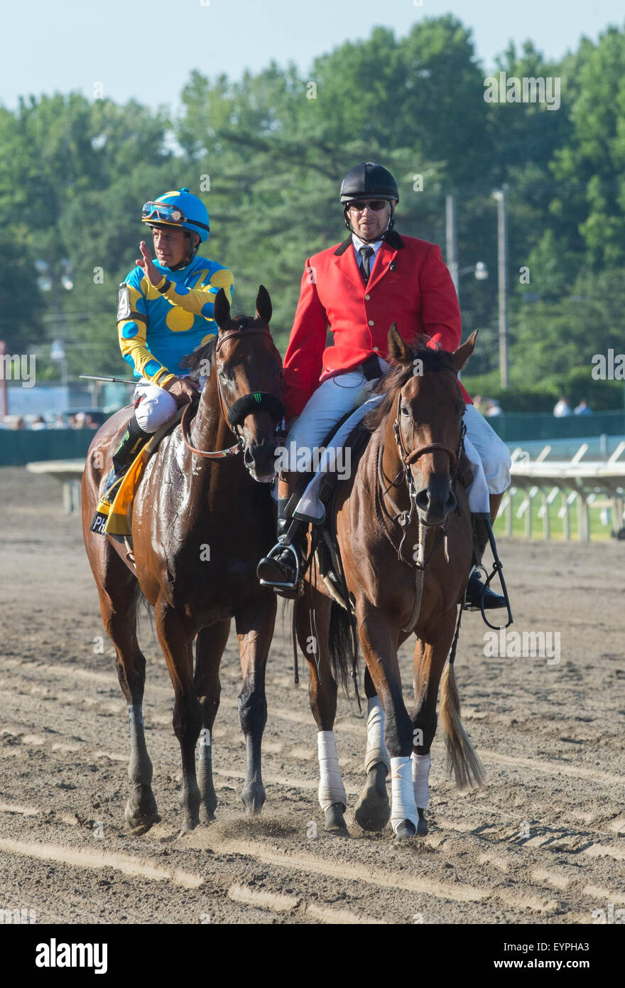 Monmouth park racetrack hi-res stock photography and images - Alamy