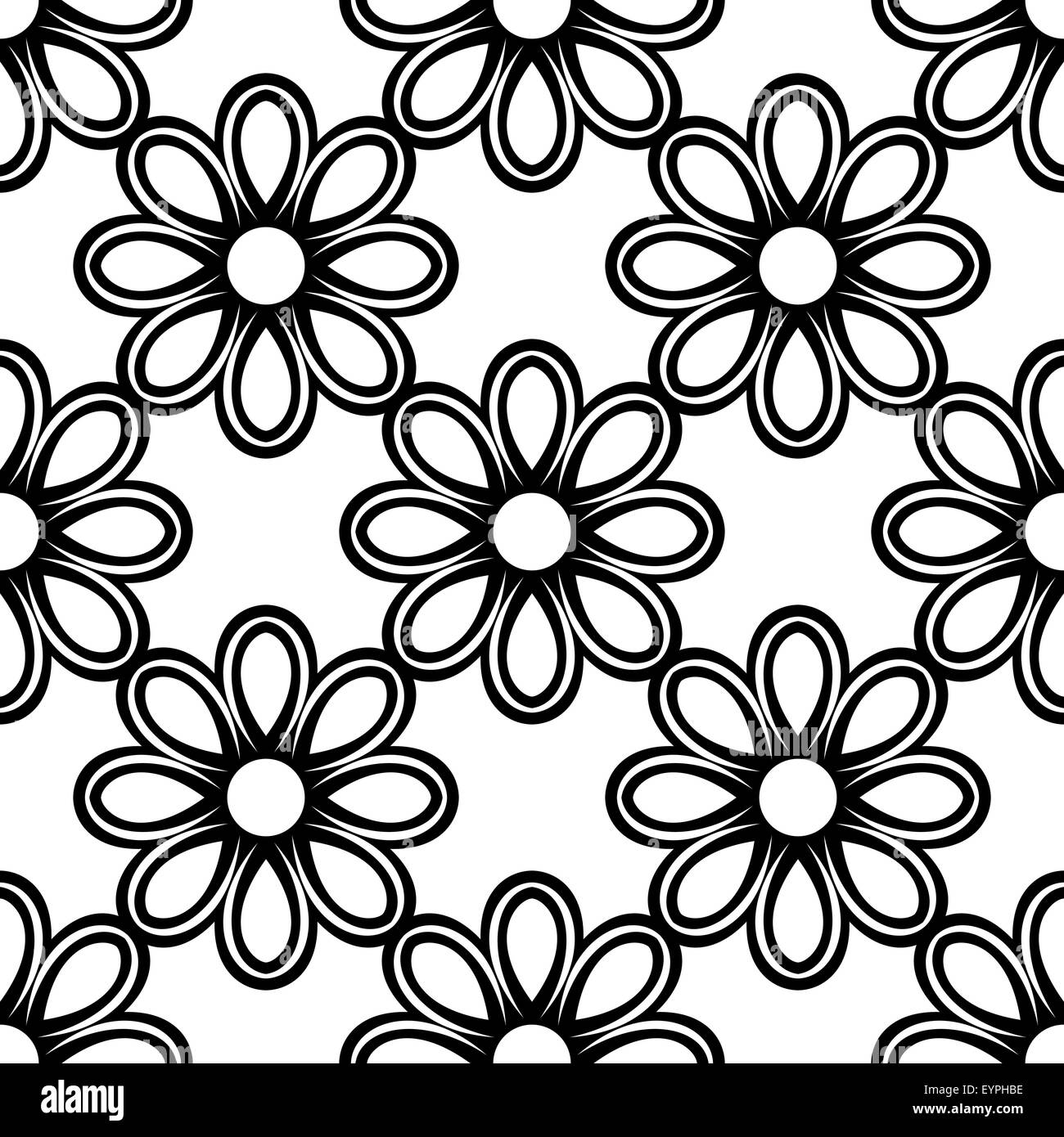 Floral Fine Seamless Vector Pattern Stock Vector Image & Art - Alamy