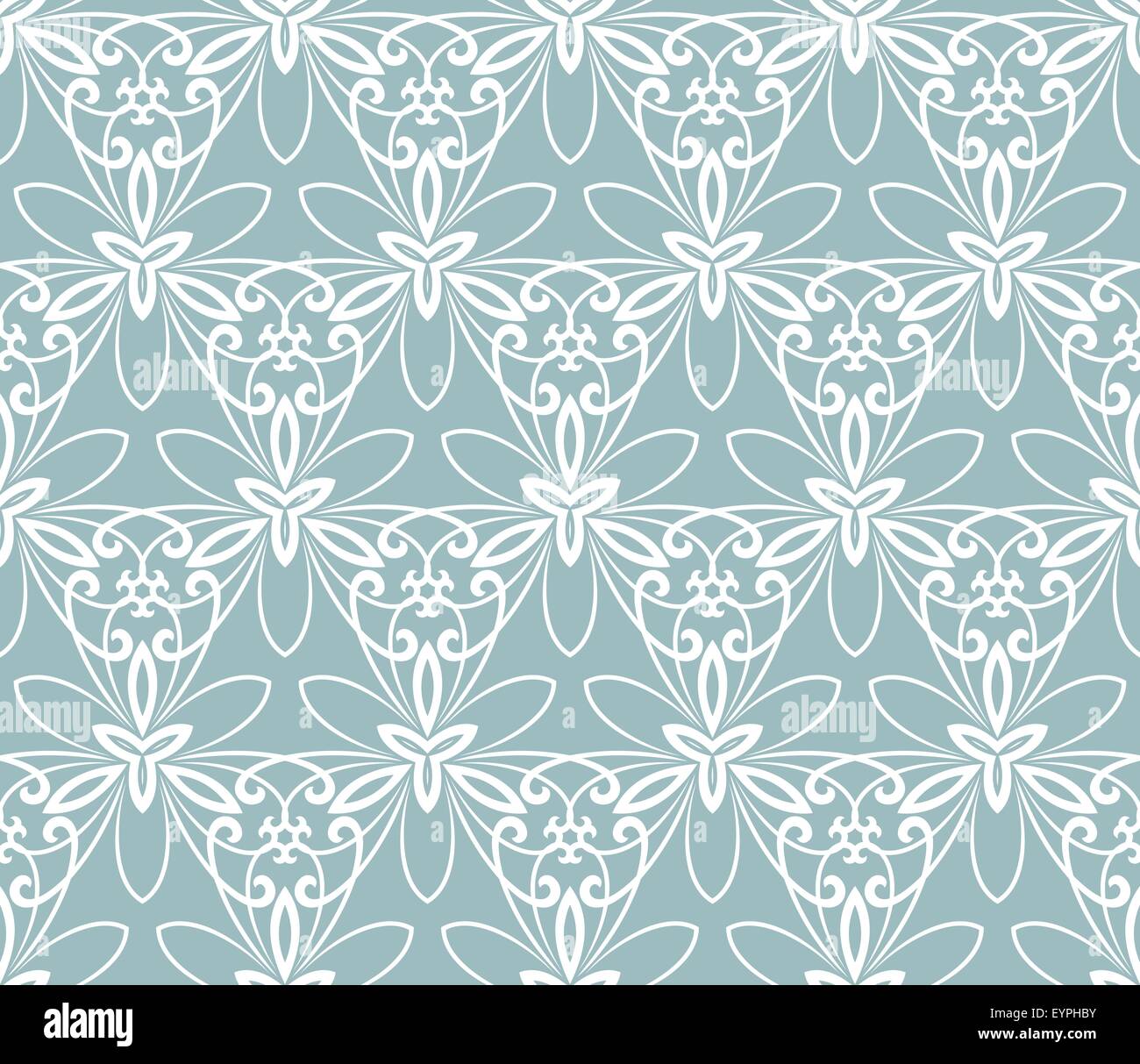 Floral Fine Seamless Vector Pattern Stock Vector Image & Art - Alamy