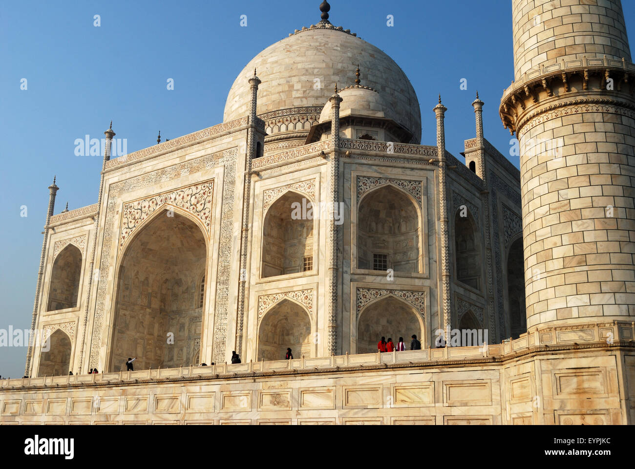 close up of taj mahal agra india Stock Photo - Alamy