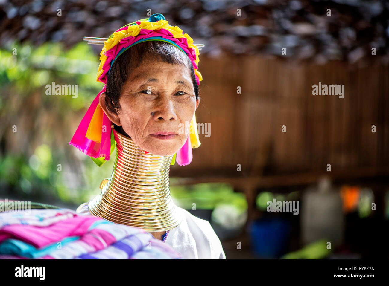 Kayan woman hi-res stock photography and images - Alamy