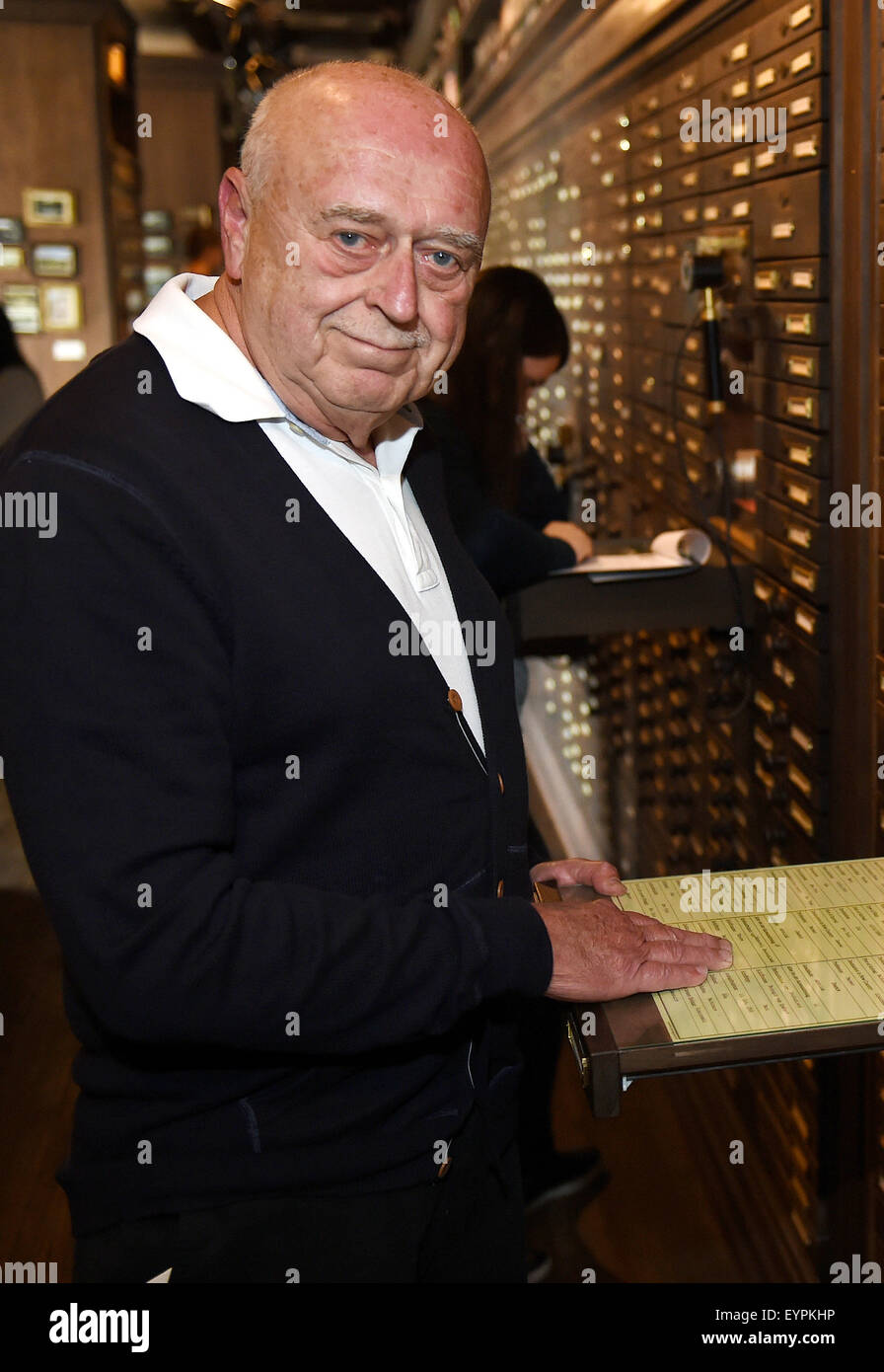 Bremerhaven, Germany. 20th July, 2015. Edward Mazurkiewicz poses in an ...