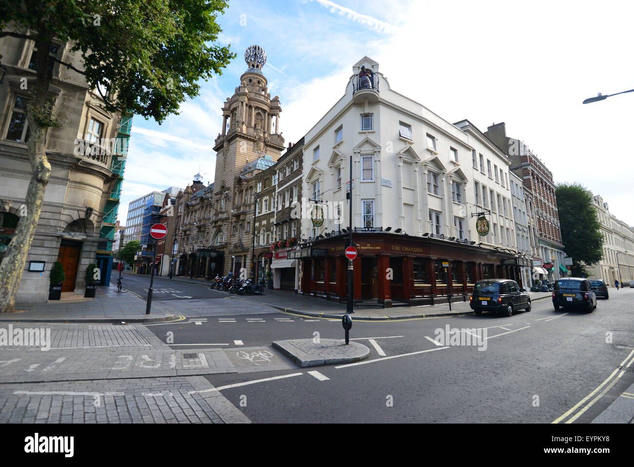 The streets of central London in the tourists areas Stock Photo - Alamy