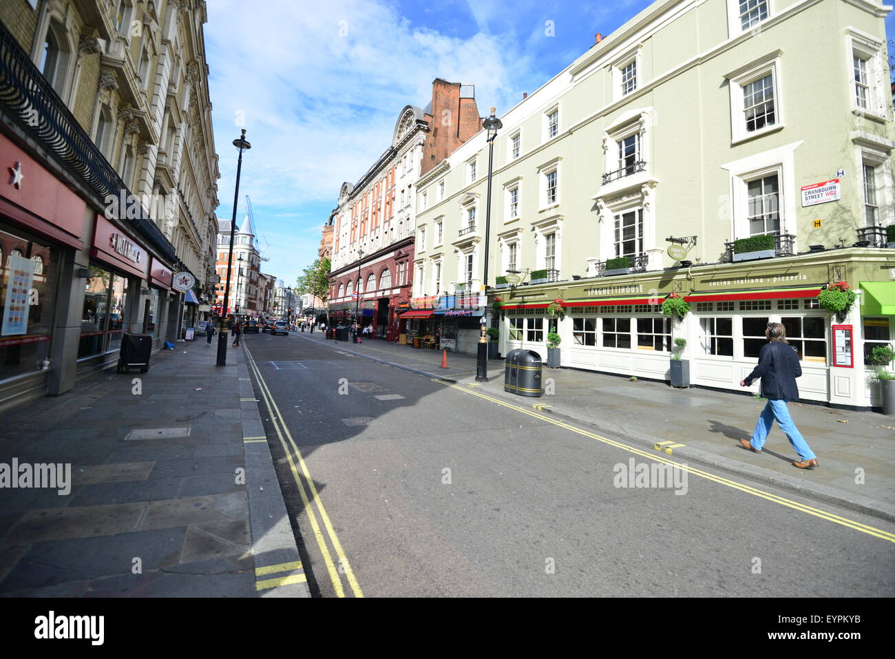 The streets of central London in the tourists areas Stock Photo - Alamy