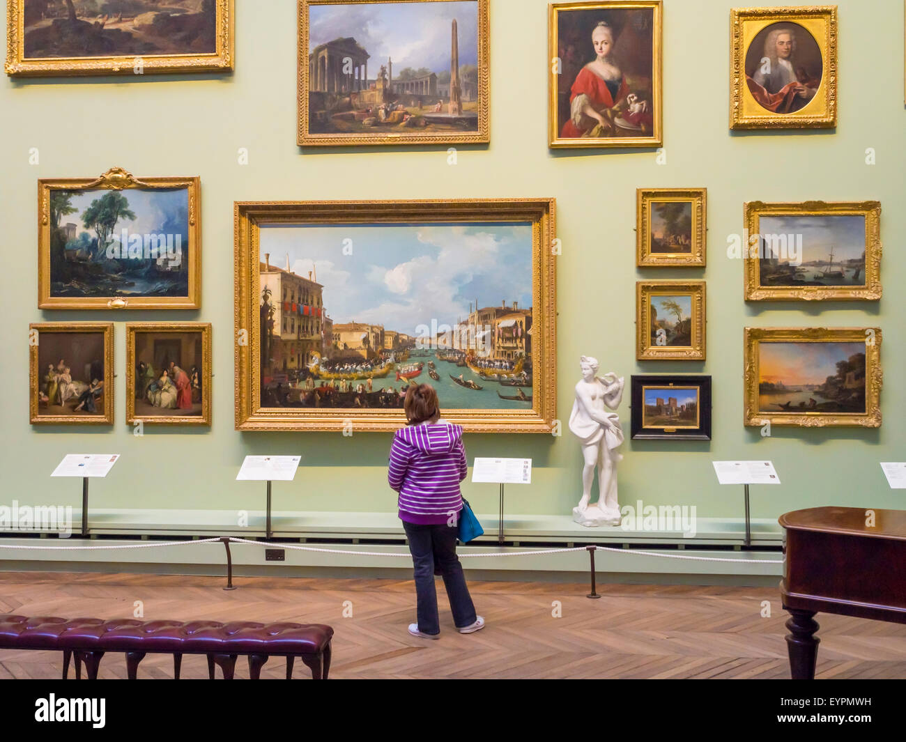 The Permanent Exhibition of paintings in the Art Gallery at the Bowes ...