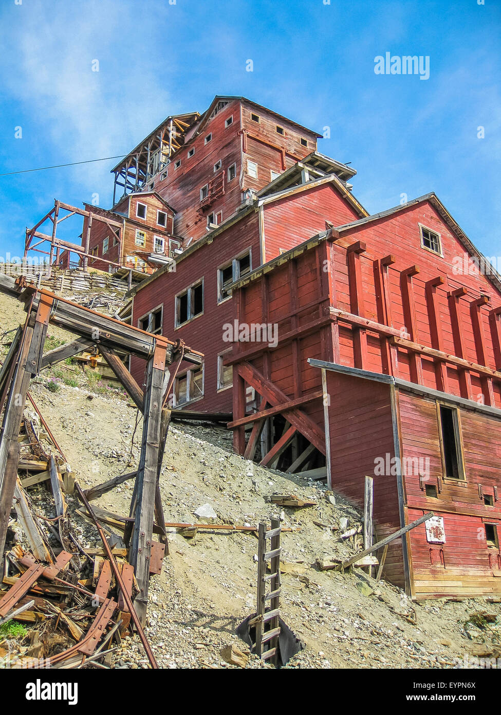Kennicott historic mining town hi-res stock photography and images - Alamy