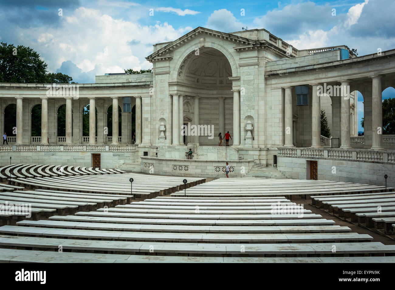 The Arlington Memorial Amphitheater in Arlington, Virginia Stock Photo ...