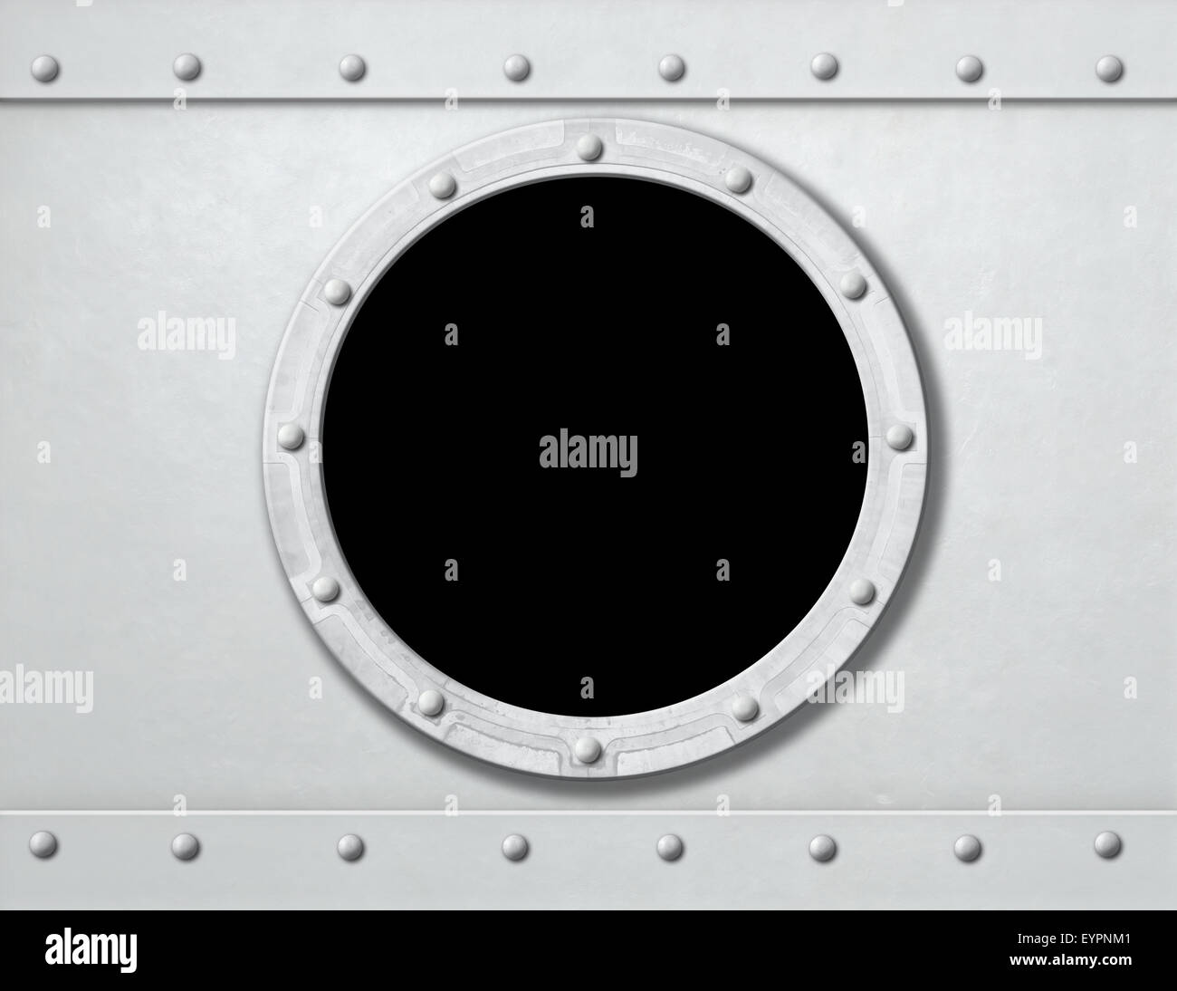 white ship porthole or window metal background frame Stock Photo - Alamy