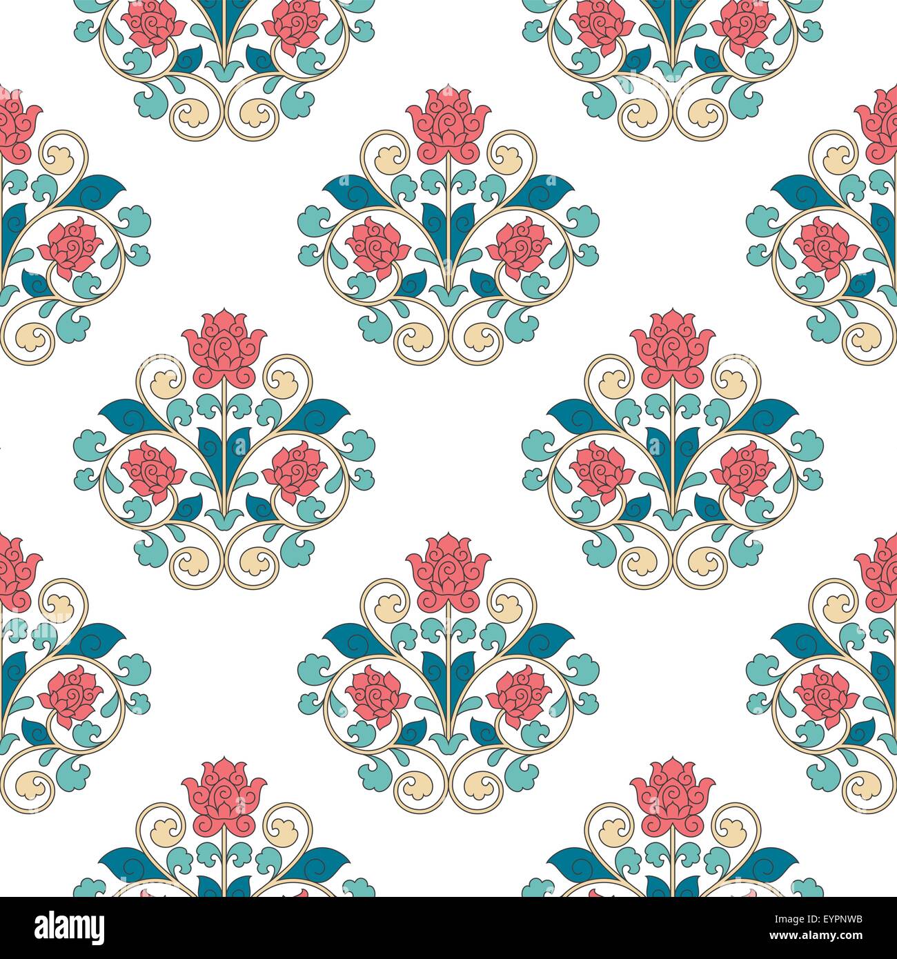 Seamless pattern in China style Stock Vector Image & Art - Alamy