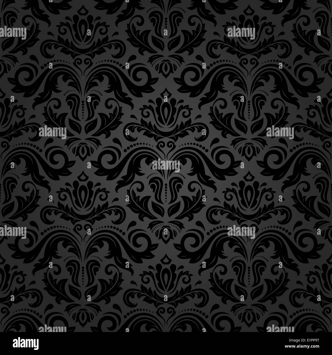 Damask Seamless Pattern Stock Photo - Alamy