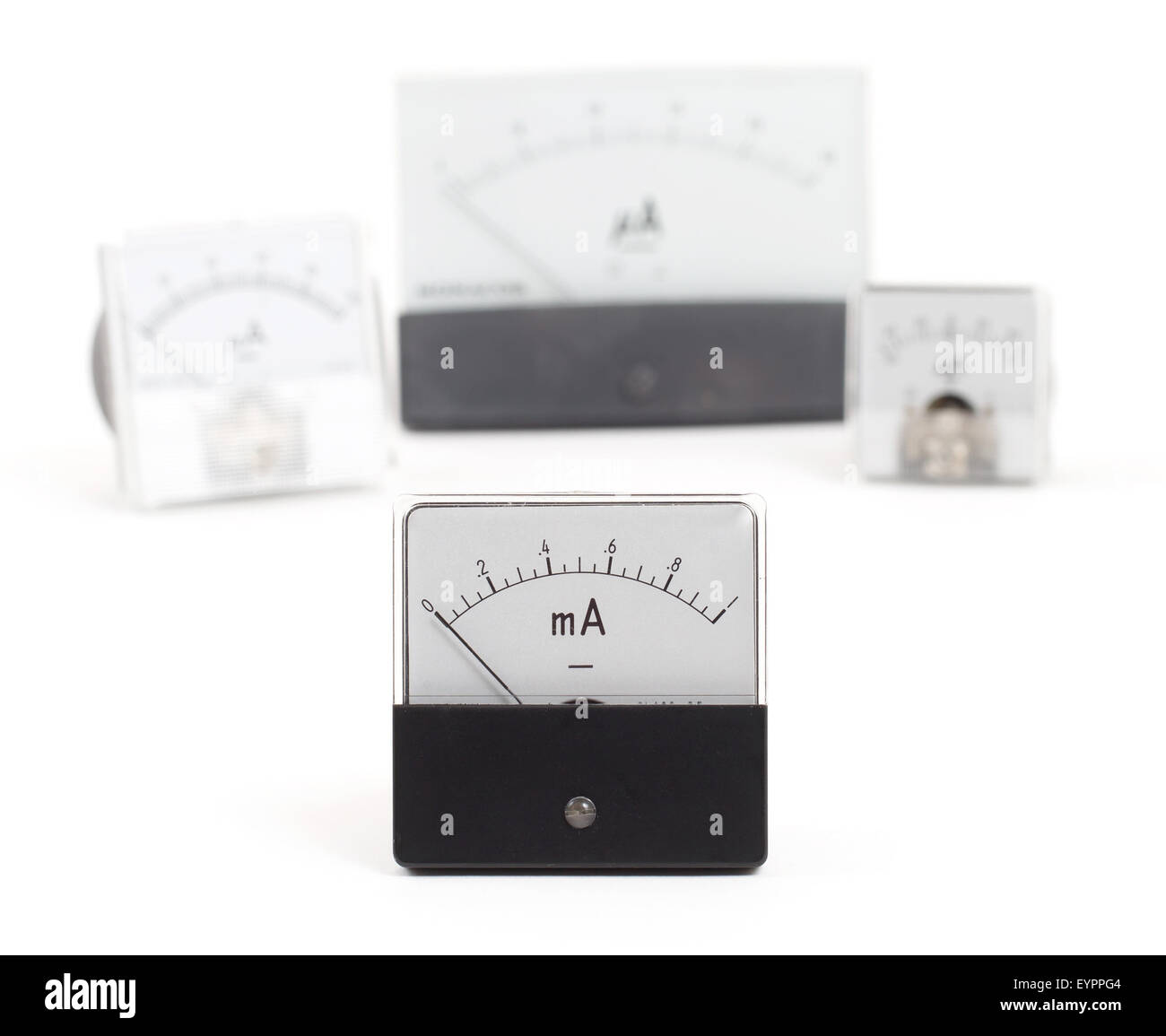 Vintage ampere meter hi-res stock photography and images - Alamy