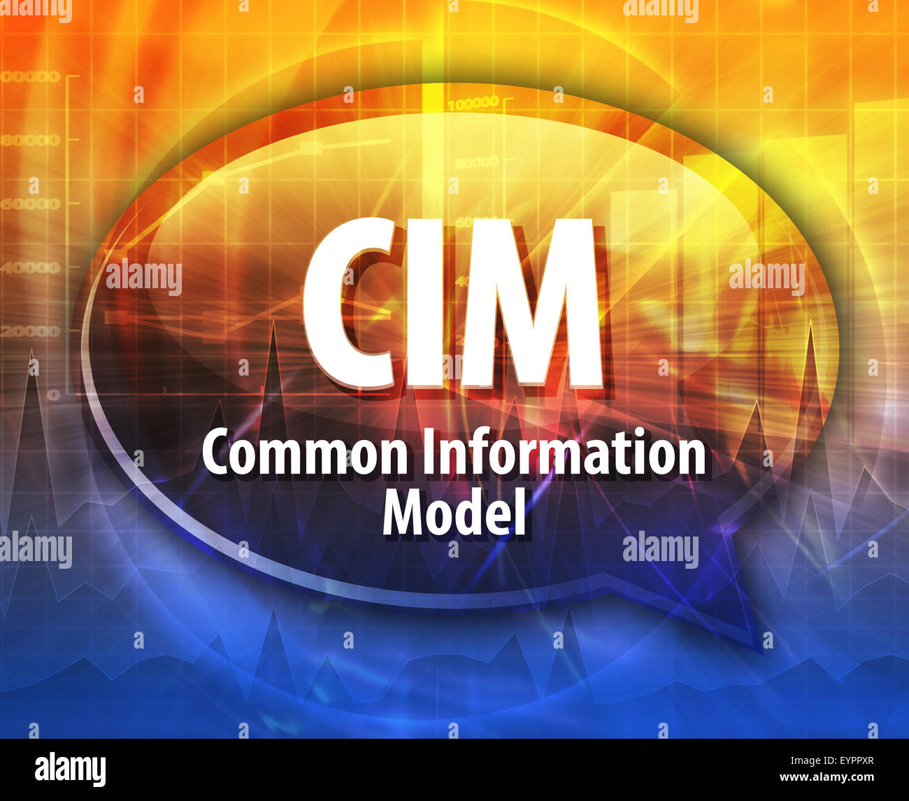 Speech bubble illustration of information technology acronym ...