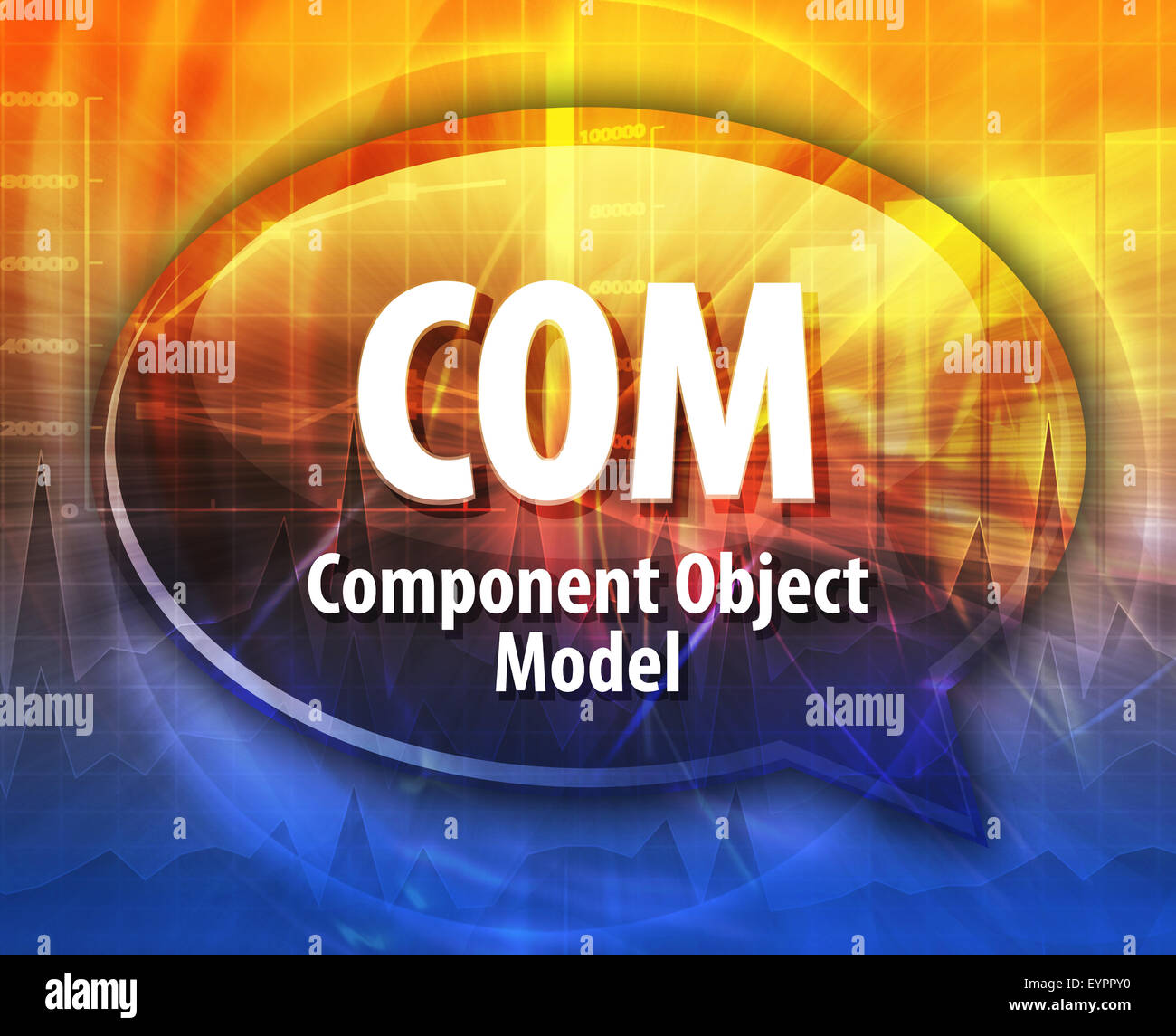 Speech bubble illustration of information technology acronym ...