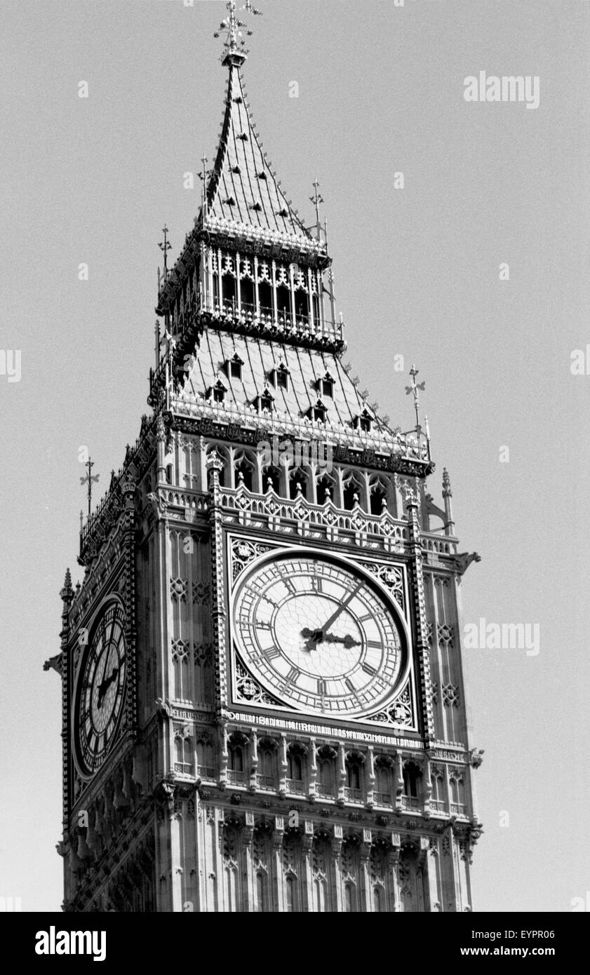 Famous big ben Black and White Stock Photos & Images - Alamy