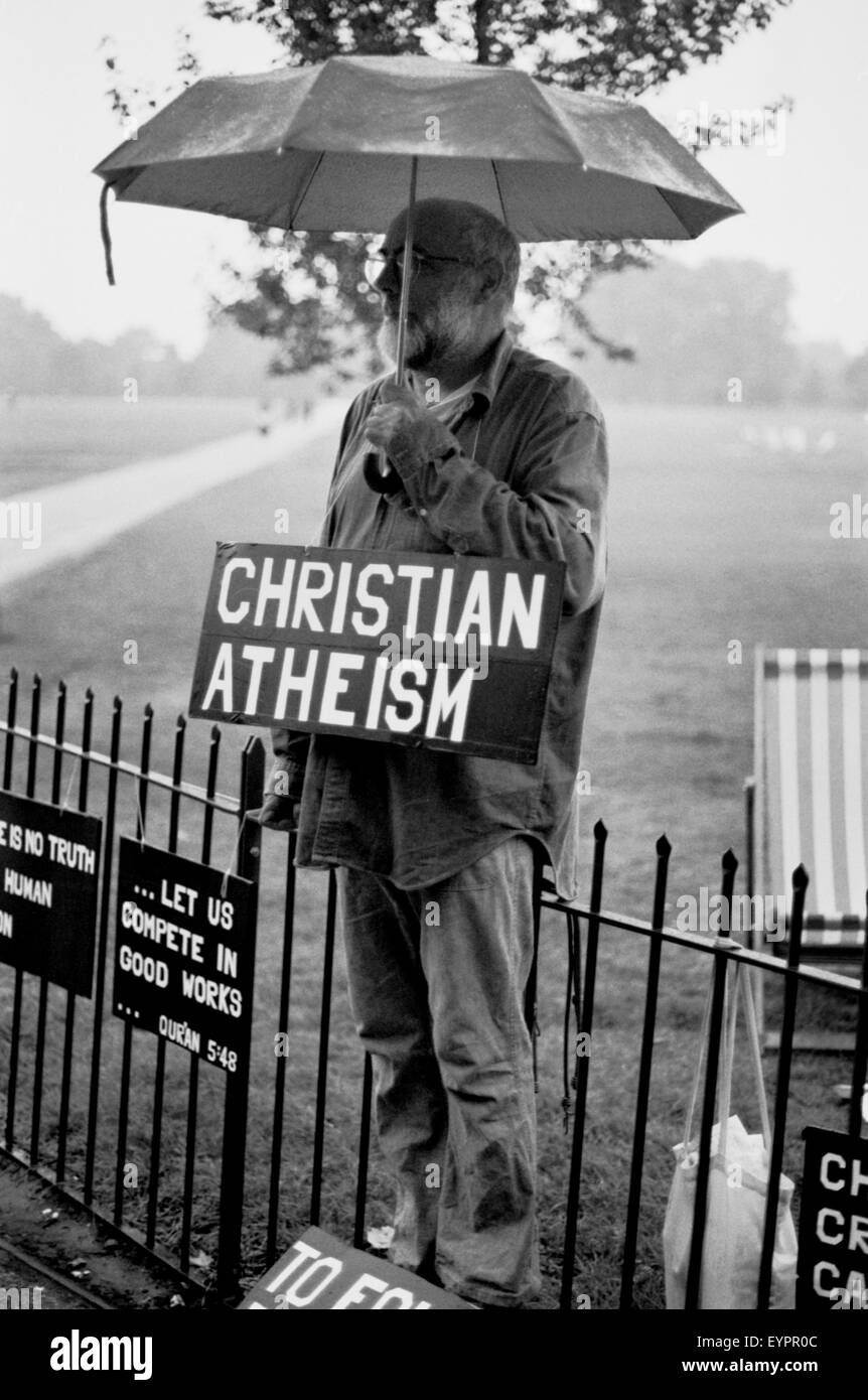 speakers corner london brian mcguire Stock Photo - Alamy
