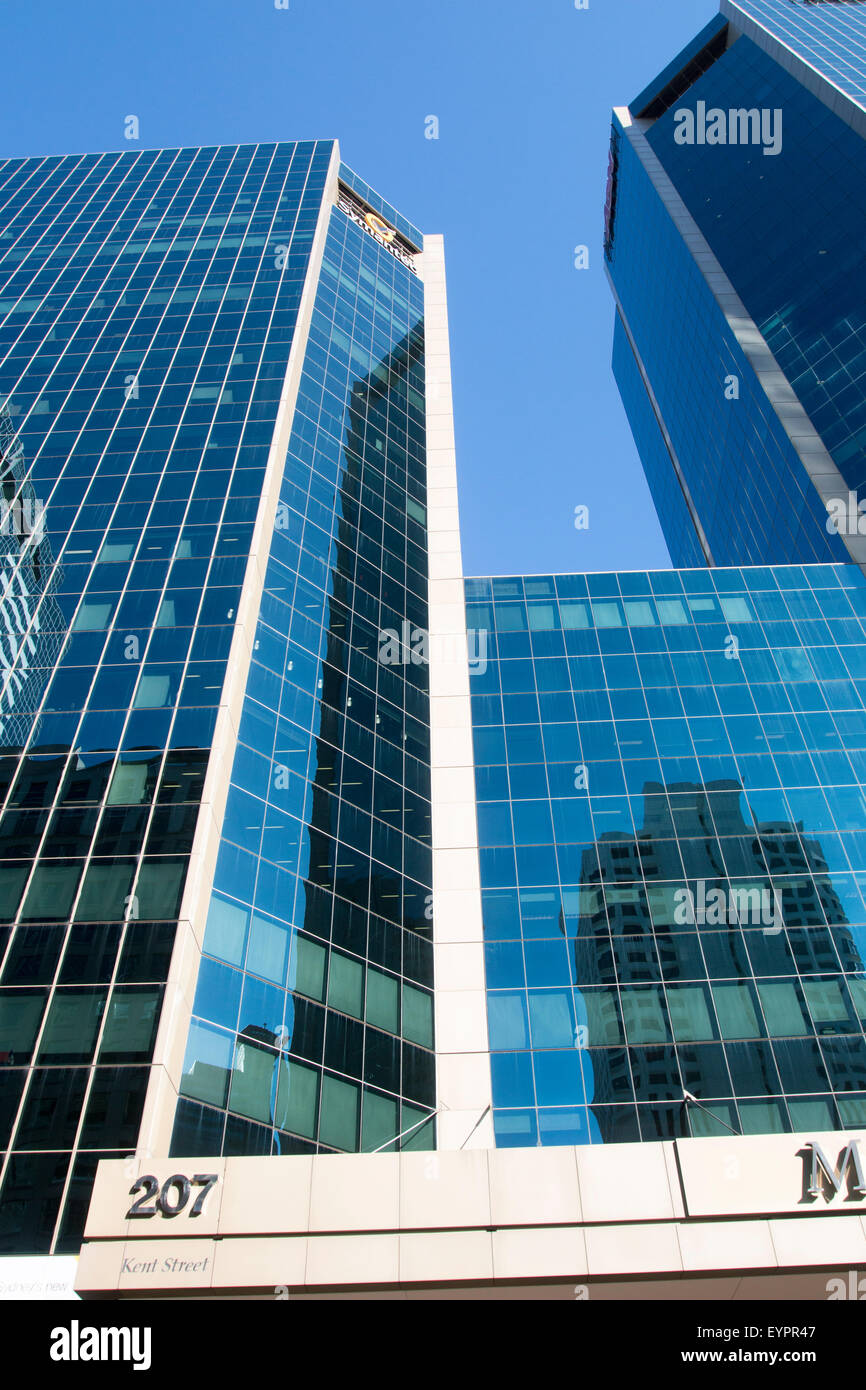 Maritime Trade Towers buildings at 207 kent street in Sydney city ...