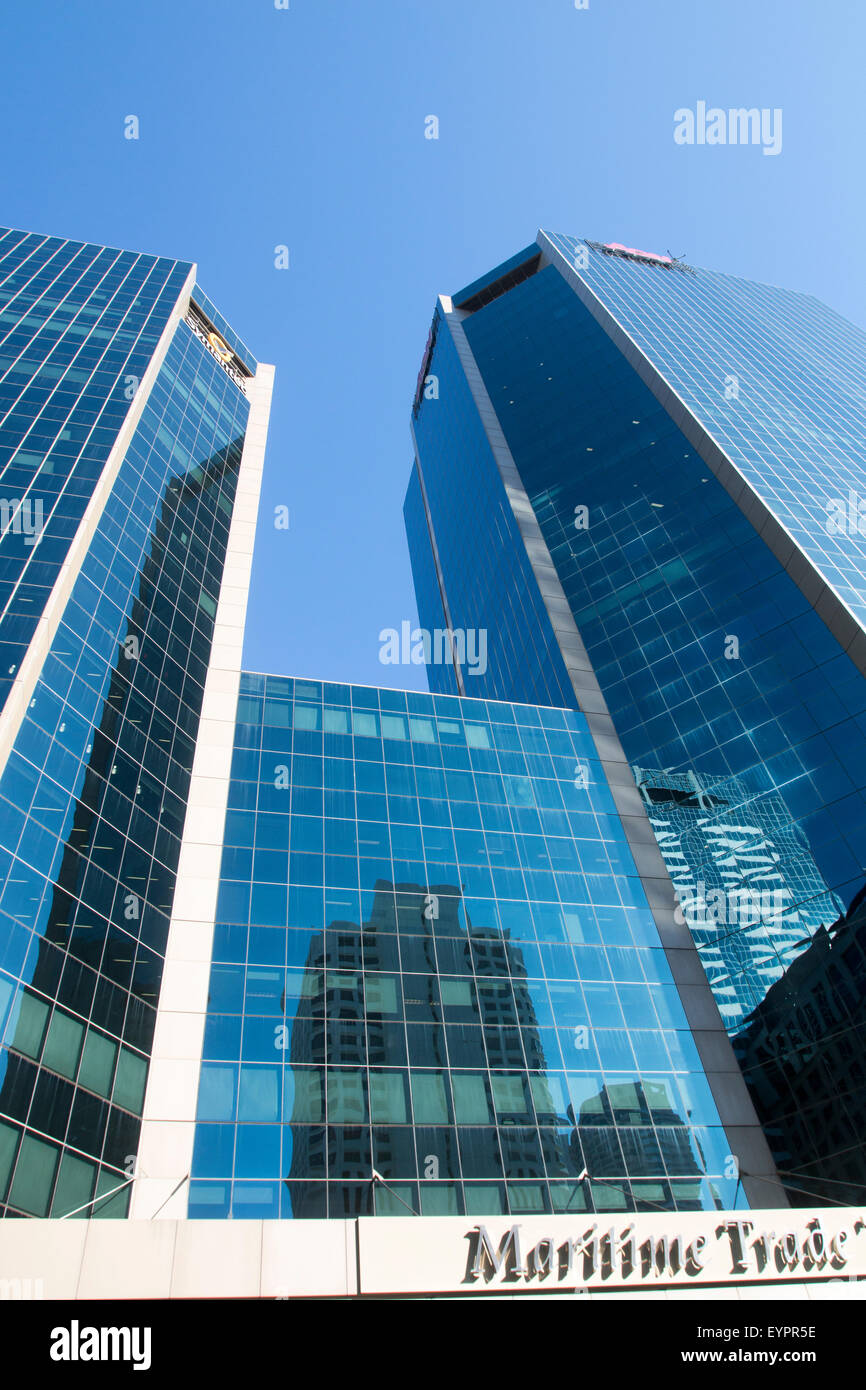 Maritime Trade Towers buildings at 207 kent street in Sydney city ...