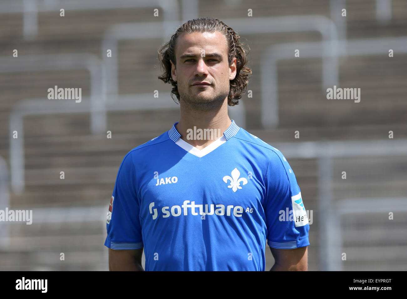 German Bundesliga, Season 2015/16, Photocall of SV Darmstadt 98 on July ...