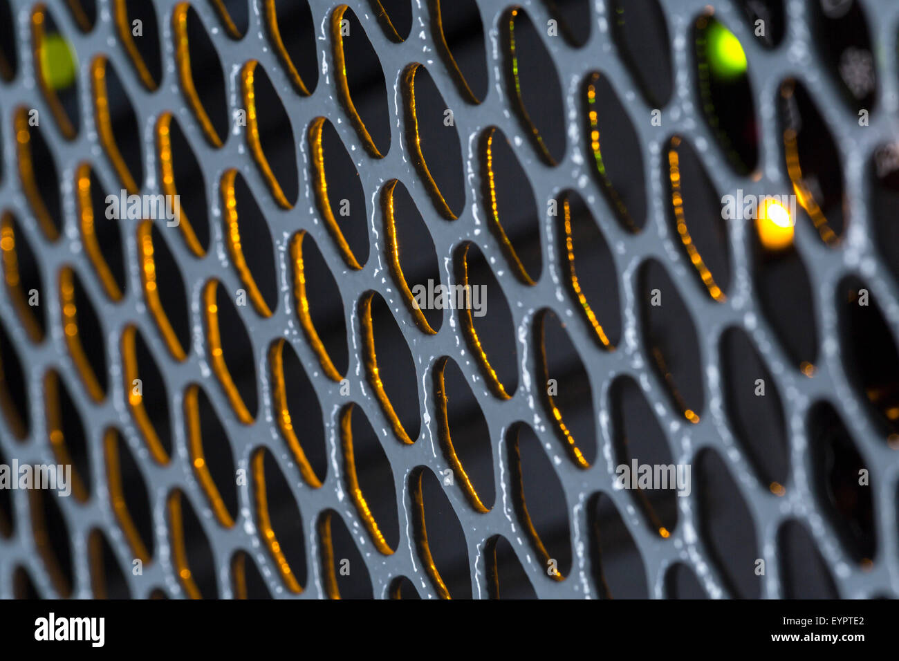 Stainless steel grille pattern hi-res stock photography and images - Alamy