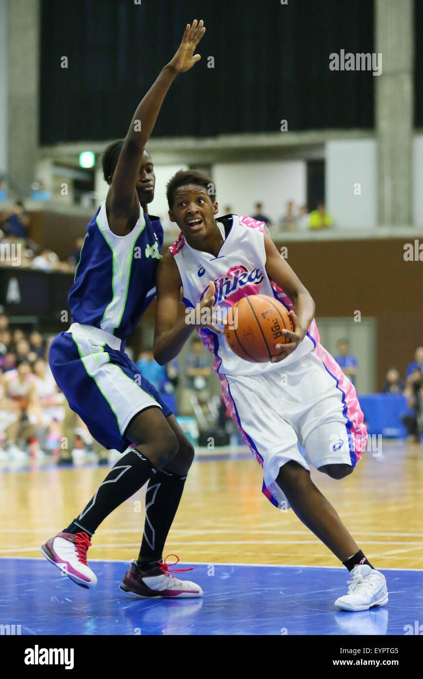 Hannaryz Arena, Kyoto, Japan. 3rd Aug, 2015. Stephanie Mauri (), AUGUST ...