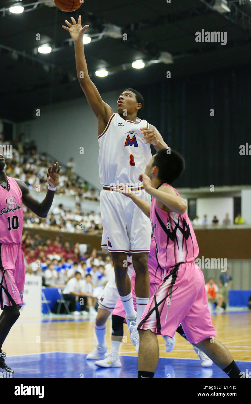 Hannaryz Arena, Kyoto, Japan. 3rd Aug, 2015. Rui Hachimura (), AUGUST 3 ...