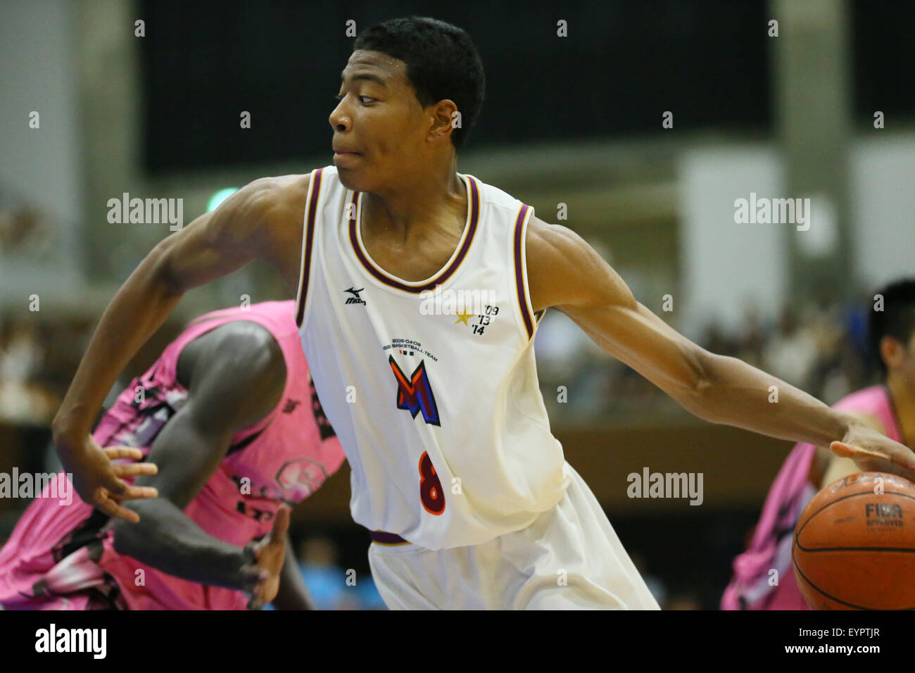 Hannaryz Arena, Kyoto, Japan. 3rd Aug, 2015. Rui Hachimura (), AUGUST 3 ...