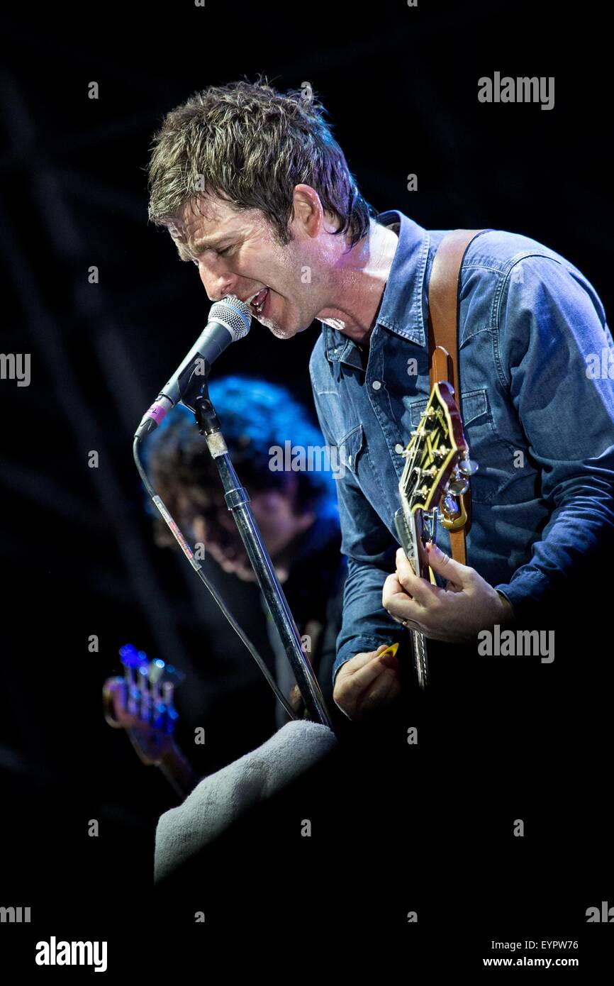 Milan, Italy. 6th July, 2015. Noel Gallagher's High Flying Birds ...