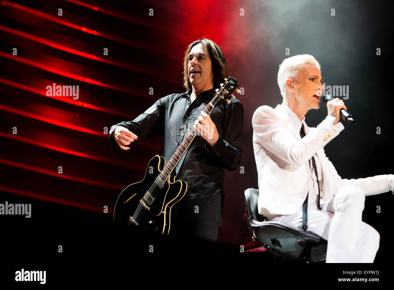 Locarno, Switzerland. 10th July, 2015. Roxette perform at Moon And ...