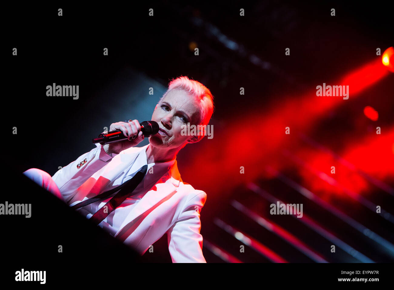 Locarno, Switzerland. 10th July, 2015. Roxette perform at Moon And ...