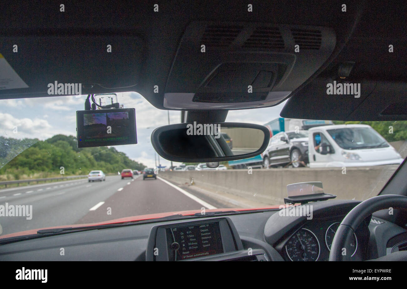 Dashboard camera car windscreen hi-res stock photography and images - Alamy