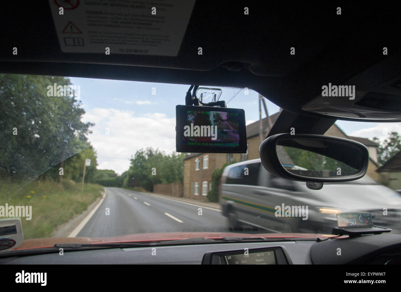 Dashboard camera car windscreen hi-res stock photography and images - Alamy