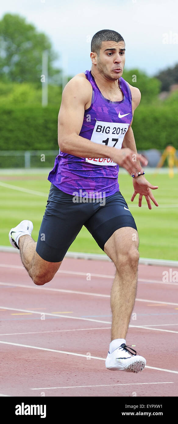 UK's Number One sprinter Adam Gemili clocks sub 10.0secs (9.97secs) at ...