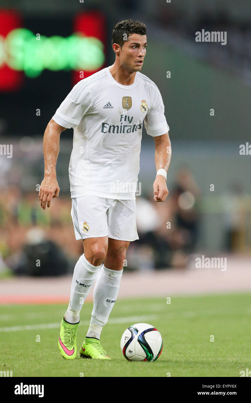 Shanghai, China. 30th July, 2015. Cristiano Ronaldo (Real) Football ...