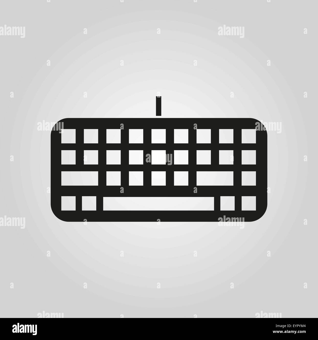 The Keyboard Icon Keypad And Input Typing Communication Symbol Flat Stock Vector Image And Art