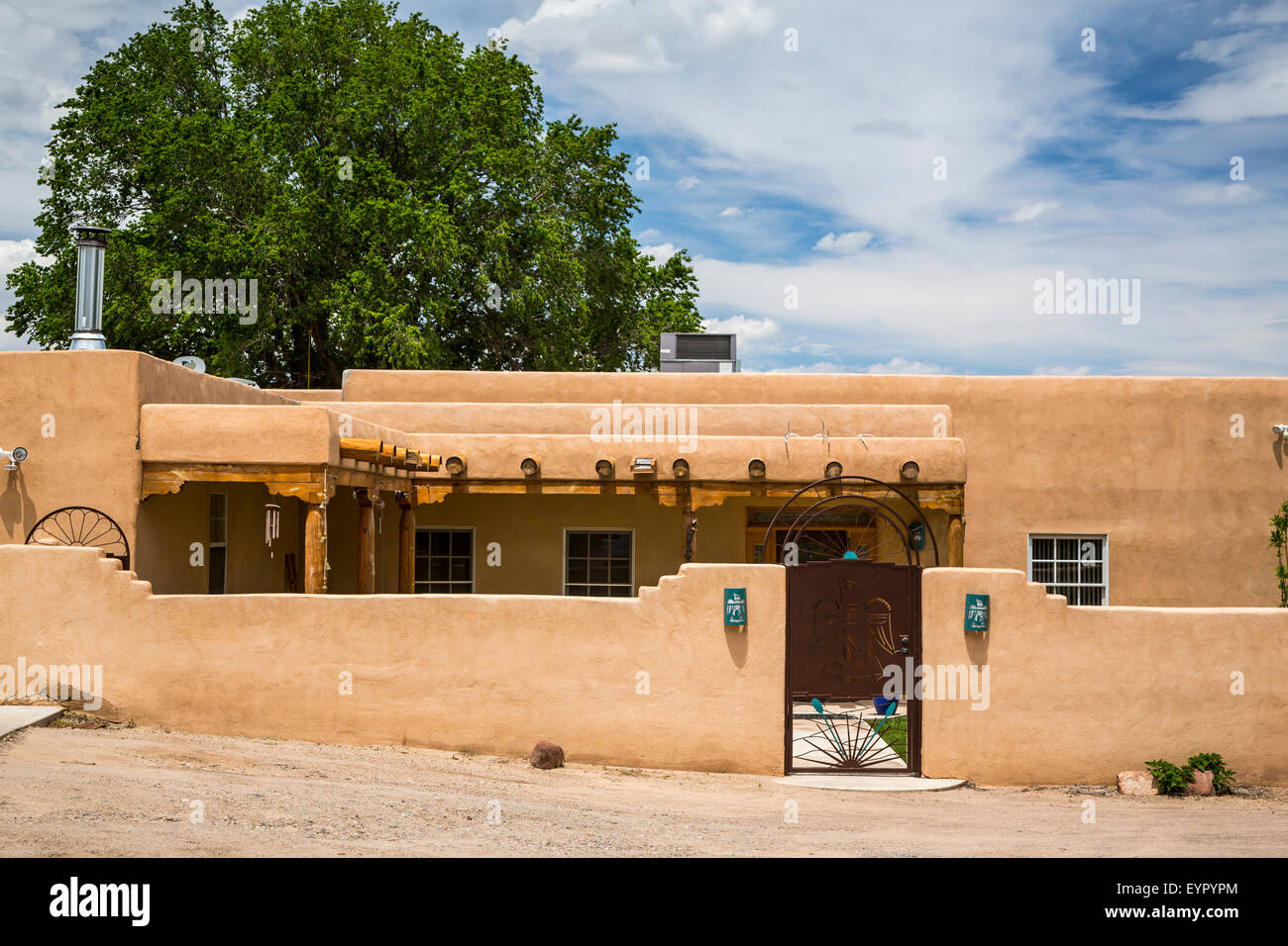 A village home in the Pueblo of Isleta, New Mexico, USA Stock Photo - Alamy