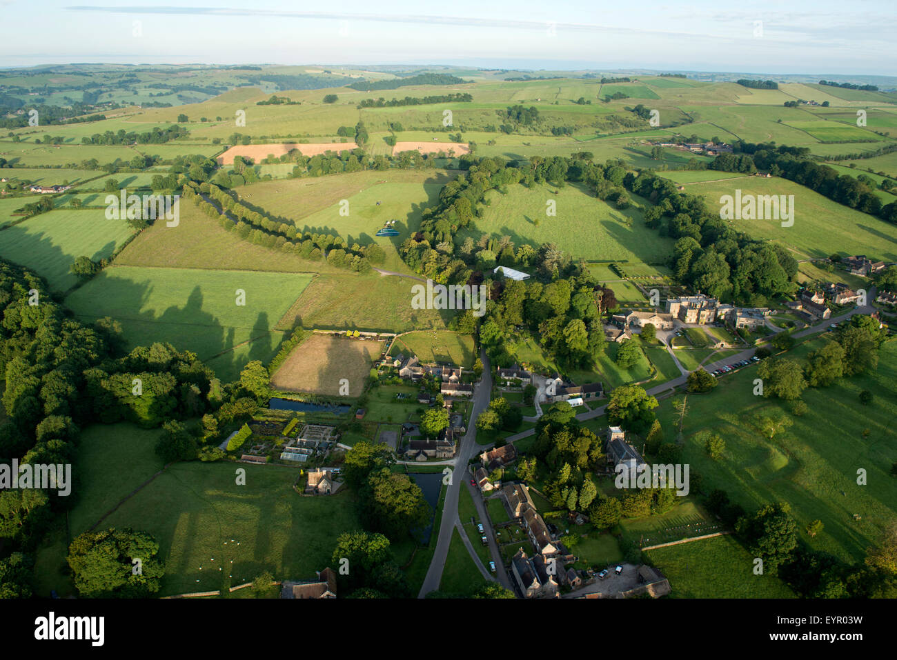 Tissington village hi-res stock photography and images - Alamy