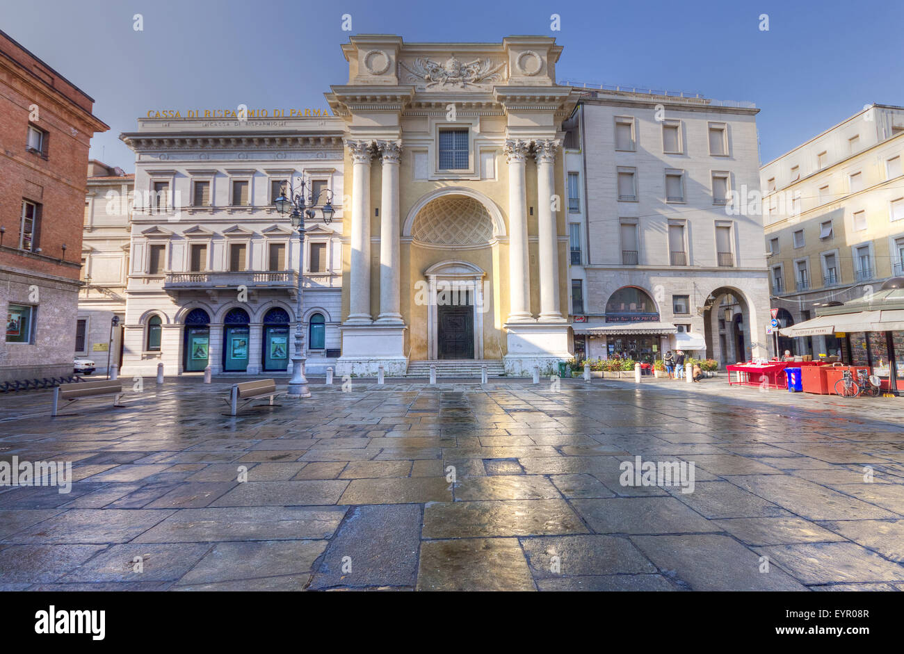 Italy, Emilia Romagna, Parma, San Pietro church Stock Photo - Alamy