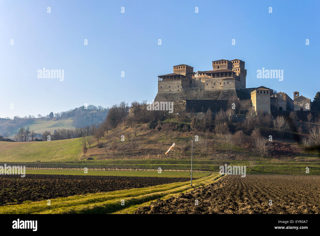 Chateau de torrechiara hi-res stock photography and images - Alamy