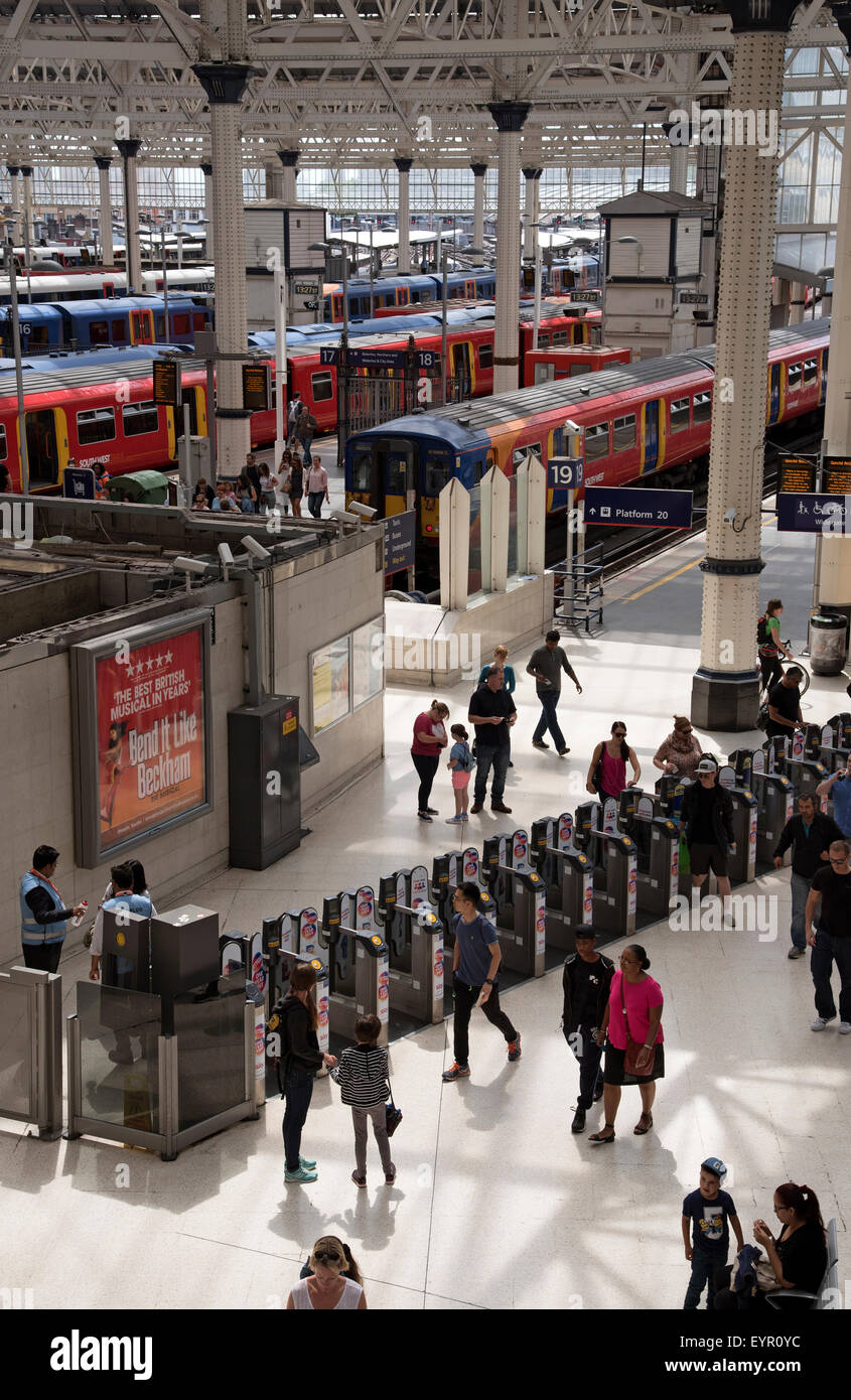Rail ticketing barriers hi-res stock photography and images - Alamy