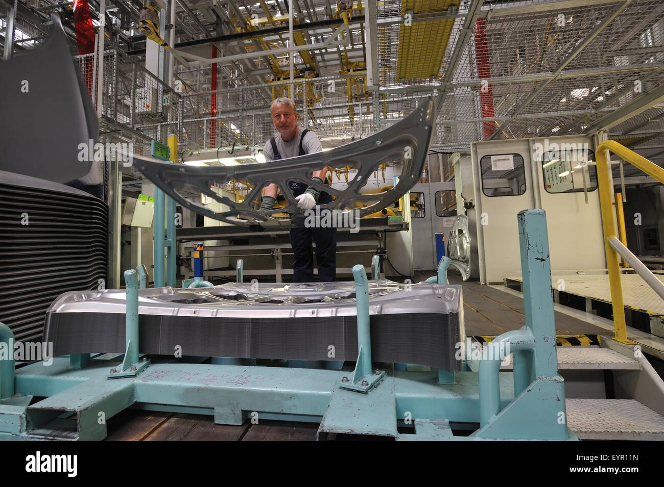 Inside Car Factory Vehicles Parts High Resolution Stock Photography and ...